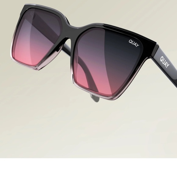 Quay Australia | Accessories | Quay Level Up Sunglasses Black Pink ...